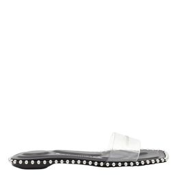 Alexander Wang Contoured Black Flats With Transparent Strap - Gr. 40 (EU) - in Grau