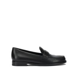 Tory Burch Bovine Leather Loafers - Gr. 8_5 - in Schwarz