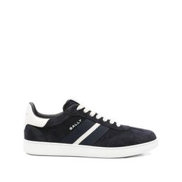 Bally Low-Top Sneaker - Low-Top Blue Suede Sneakers - Gr. 40 (EU) - in Schwarz - f&uuml;r Damen