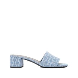 Givenchy Sandalen - Light Blue Slip-On Sandals - Gr. 36 (EU) - in Blau - f&uuml;r Damen