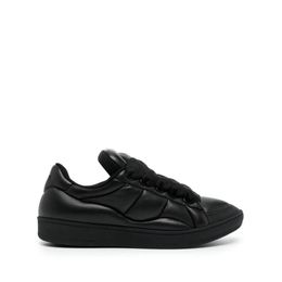 Lanvin Low-Top Sneaker - Curb Xl Leather Sneakers - Gr. 43 (EU) - in Schwarz - f&uuml;r Damen