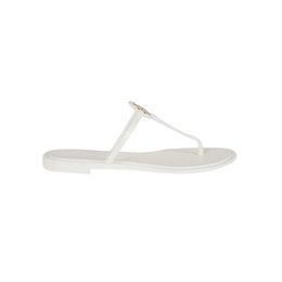 Tory Burch Sandalen - White Sandals With Thin Straps - Gr. 10 - in Grau - f&uuml;r Damen