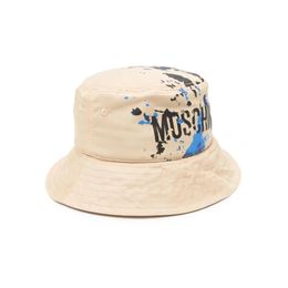 Moschino Caps & M&uuml;tzen - Light Beige Bucket Hat - Gr. L - in Beige - f&uuml;r Damen
