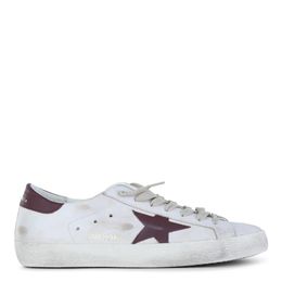 Golden Goose Deluxe Brand Golden Goose Low-Top Sneaker - Distressed White Leather Sneakers - Gr. 41 (EU) - in Wei&szlig; - f&uuml;r Damen