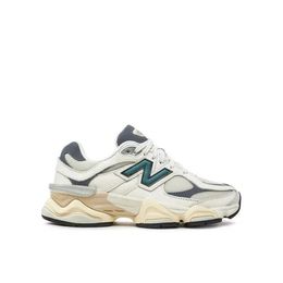 New Balance Low-Top Sneaker - Layered Texture Sneakers With Chunky Sole And Teal - Gr. 43 (EU) - in Beige - f&uuml;r Damen