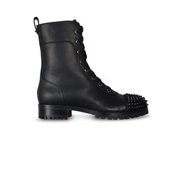 Christian Louboutin Stiefel - Ts Croc Flat - Gr. 35,5 (EU) - in Schwarz - f&uuml;r Damen