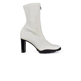 Alexander McQueen Stiefel - Scuba Boots - Gr. 37,5 (EU) - in Wei&szlig; - f&uuml;r Damen