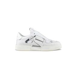 Valentino Garavani Low-Top Sneaker - White Leather Vl7n Sneakers - Gr. 45 (EU) - in Wei&szlig; - f&uuml;r Damen