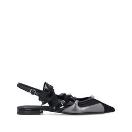 Pinko Pointed Toe Ballerinas With Slingback Strap - Gr. 36 (EU) - in Schwarz