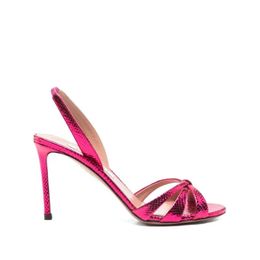 Aquazzura Sandalen - Open Toe Slingback Sandals - Gr. 36 (EU) - in Rosa - f&uuml;r Damen