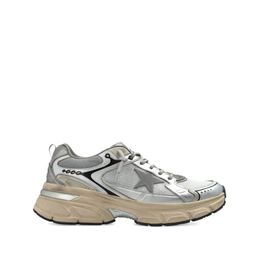 Golden Goose Deluxe Brand Golden Goose Low-Top Sneaker - Sneakers With Silk And Nylon Composition - Gr. 39 (EU) - in Grau - f&uuml;r Damen