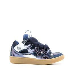 Lanvin Low-Top Sneaker - Cornflower And Navy Blue Metallic Sneakers - Gr. 36 (EU) - in Braun - f&uuml;r Damen