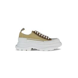 Alexander McQueen Low-Top Sneaker - Tread Slick Sneakers - Gr. 38,5 (EU) - in Grau - f&uuml;r Damen