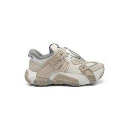 Valentino Garavani Low-Top Sneaker - Suede And Fabric Valentino Wod Sneakers - Gr. 39 (EU) - in Grau - f&uuml;r Damen