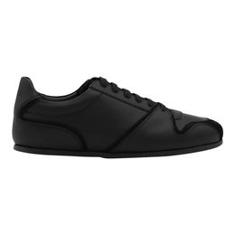 Moschino Low-Top Sneaker - Black Sneakers With Smooth Upper - Gr. 40 (EU) - in Schwarz - f&uuml;r Damen