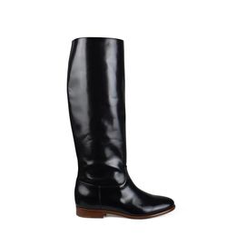 Gabriela Hearst Stiefel - Tall Boots In Glossy Patent Leather - Gr. 37 (EU) - in Schwarz - f&uuml;r Damen