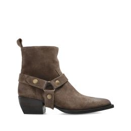 Golden Goose Deluxe Brand Golden Goose Stiefel - Ankle-Height Suede Boots - Gr. 38 (EU) - in Schwarz - f&uuml;r Damen
