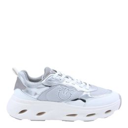 Pinko Low-Top Sneaker - Chunky Sneakers With Sculpted Sole And Raised Logo - Gr. 39 (EU) - in Wei&szlig; - f&uuml;r Damen