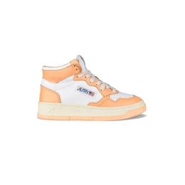 Autry Low-Top Sneaker - Medalist Mid Sneakers - Gr. 36 (EU) - in Beige - f&uuml;r Damen