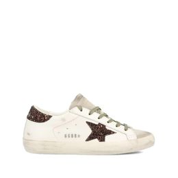 Golden Goose Deluxe Brand Golden Goose Low-Top Sneaker - Low-Top Sneakers With Textured Accents - Gr. 37 (EU) - in Beige - f&uuml;r Damen