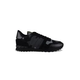 Valentino Garavani Low-Top Sneaker - Rockrunner Sneakers - Gr. 41,5 (EU) - in Schwarz - f&uuml;r Damen