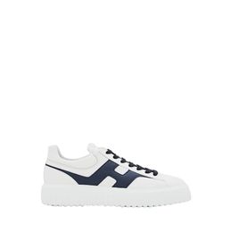 Hogan Low-Top Sneaker - H-Stripes Laced Sneakers - Gr. 11 - in Wei&szlig; - f&uuml;r Damen