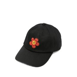Kenzo Caps & M&uuml;tzen - Curved Brim Black Baseball Cap - Gr. ONE SIZE - in Schwarz - f&uuml;r Damen