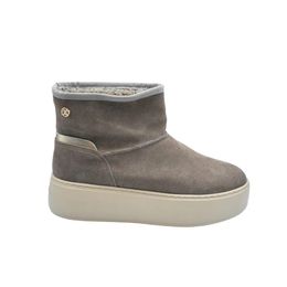 Janet & Janet Janet & Janet Stiefel - Taupe Suede Ankle Boots - Gr. 37 (EU) - in Grau - f&uuml;r Damen