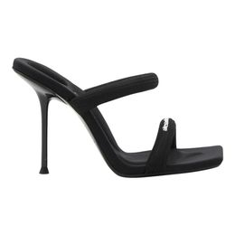 Alexander Wang Sandalen - Stiletto Heeled Sandals With Padded Straps - Gr. 37 (EU) - in Schwarz - f&uuml;r Damen