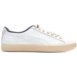 Puma Low-Top Sneaker - Puma Clyde Service Line - Gr. 44,5 (EU) - in Wei&szlig; - f&uuml;r Damen