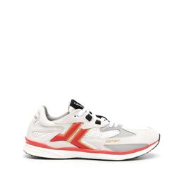 Lanvin Low-Top Sneaker - Low-Top Sneakers With Multicolor Side Stripe In Ca - Gr. 45 (EU) - in Wei&szlig; - f&uuml;r Damen