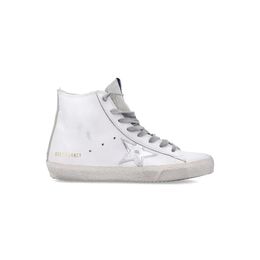 Golden Goose Deluxe Brand Golden Goose Low-Top Sneaker - Francy Hi-Top Sneakers With Lace-Up Front - Gr. 40 (EU) - in Wei&szlig; - f&uuml;r Damen