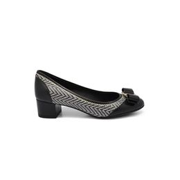 Salvatore Ferragamo Hohe Schuhe - Leathe Pumps - Gr. 35 (EU) - in Schwarz - f&uuml;r Damen