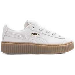 Puma Low-Top Sneaker - Puma Creeper Phatty Rihanna Fenty Warm White (GS) - Gr. 36 (EU) - in Wei&szlig; - f&uuml;r Damen
