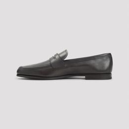 Church's Church's Loafer - Penny Strap Loafers In Polished Calf Leather - Gr. 10 - in Schwarz - f&uuml;r Damen