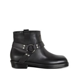 Balmain Stiefel - Square Toe Slip-On Boots - Gr. 40 (EU) - in Schwarz - f&uuml;r Damen