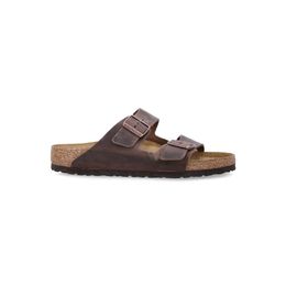 Birkenstock Sandalen - Arizona Soft Footbed Oiled Leather Sandals - Gr. 42 (EU) - in Braun - f&uuml;r Damen