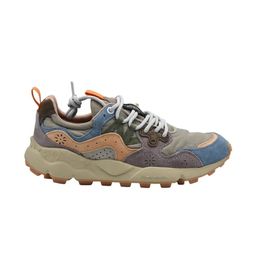 Flower Mountain Low-Top Sneaker - Papaya-Petroleum Low Shoes - Gr. 36 (EU) - in Grau - f&uuml;r Damen