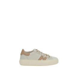 Hogan Low-Top Sneaker - Crosswind Sneakers - Gr. 36,5 (EU) - in Beige - f&uuml;r Damen