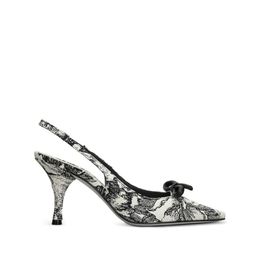 Roberto Festa Sandalen - Pointed Toe Slingback Sandals - Gr. 39 (EU) - in Grau - f&uuml;r Damen