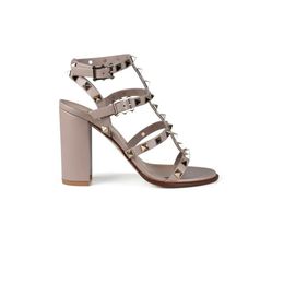 Valentino Garavani Sandalen - Powder Pink Rockstud Sandals - Gr. 39 (EU) - in Rosa - f&uuml;r Damen