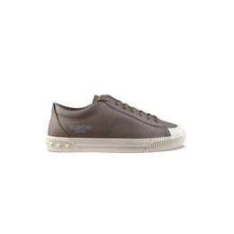 Valentino Garavani Low-Top Sneaker - Cityplanet Sneakers - Gr. 40,5 (EU) - in Beige - f&uuml;r Damen