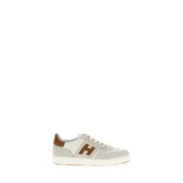 Hogan Low-Top Sneaker - H668 Low Sneakers - Gr. 9 - in Wei&szlig; - f&uuml;r Damen