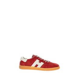 Hogan Low-Top Sneaker - Hogan Cool Lace-Up Sneakers - Gr. 36,5 (EU) - in Rot - f&uuml;r Damen