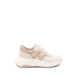 Hogan Low-Top Sneaker - Contemporary Beige And Pink Sneakers - Gr. 37,5 (EU) - in Wei&szlig; - f&uuml;r Damen