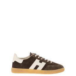 Hogan Low-Top Sneaker - Retro-Inspired Suede Trainers With Memory Foam Com - Gr. 9_5 - in Braun - f&uuml;r Damen