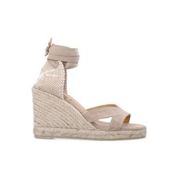 Castaner Sandalen - Bailey 8 Canvas Espadrilles - Gr. 39 (EU) - in Beige - f&uuml;r Damen