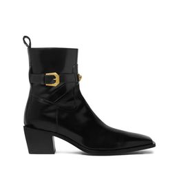 Versace Stiefel - Pointed Toe Boots - Gr. 40 (EU) - in Schwarz - f&uuml;r Damen