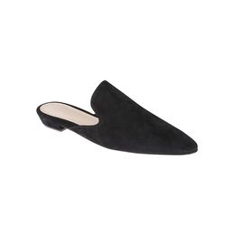 Gianvito Rossi Slipper & Pantoletten - Pointed-Toe Slide With Minimalist Design And Low H - Gr. 38 (EU) - in Schwarz - f&uuml;r Damen