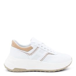Hogan Low-Top Sneaker - Low-Top White Sneakers With Streamlined Design - Gr. 35 (EU) - in Wei&szlig; - f&uuml;r Damen